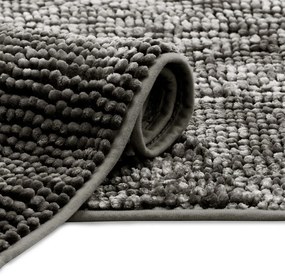 Tmavě šedé WC koupelnové předložky v sadě 2 ks 80x50 cm Bati – Restilo