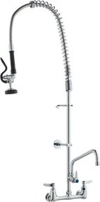 Komerční baterie s oplachovacím rozprašovačem, 111,8 cm výška, 20,3 cm střed, 30,5 cm