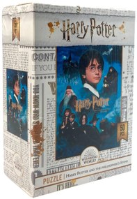 _Ostatní 1_ PUZZLE Plakát Harry Potter Kámen mudrců 50 dílků mini skládačka 25538e