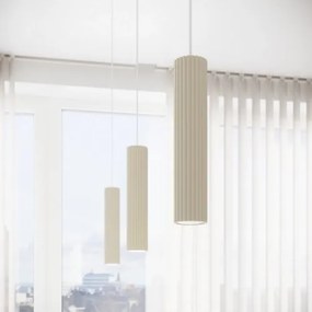 Závěsné svítidlo SOLLUX KARBON 3L krémová GU10 3x10W bez žárovek SL.1594
