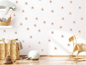 Samolepky na stěnu KVĚTINY do dětského pokoje BOHO