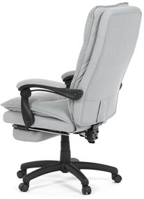 Kancelářské židle NATHALIE světle šedá látka