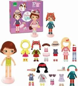 Vilac Magnetické oblékací puzzle Chloe / od 3 let