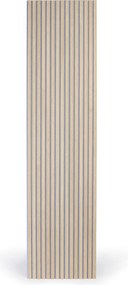 Dřevěný akustický panel, 2400 x 600 mm, B2BP003, balení 5 ks, dub