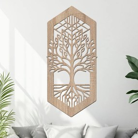 dřevo života Dřevěný strom SJEDNOCENÍ Zvolte rozměr (cm): 27x60, Zvolte barvu dekoru: Dub Sonoma