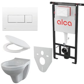 Set 5v1 pro závěsné WC Alca Jádromodul AM102/1120 WC Aura