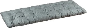 Bellatex Sedák na lavici prošívaný Šedá,Bílá 40x120 cm