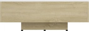 vidaXL Konferenční stolek 85 x 55 x 31 cm dřevotříska [803385] Barva: hnědý dub