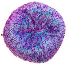 BeanBag Sedací vak Shaggy Multicolor pink-violet-blue