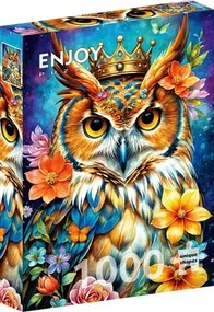 ENJOY Puzzle Královská sova / 1000 dílků / od 14 let