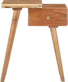 Noční stolek masivní akáciové dřevo 45 x 32 x 55 cm 245662