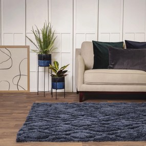 Tribeca Design Kusový koberec Artas Navy Rozměry: 200x290 cm