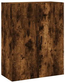 Skříň highboard kouřový dub 69,5 x 34 x 180 cm kompozitní dřevo,  3195696