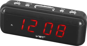 Verk Group Budík elektronický síťový vedl 24h alarm