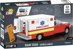 COBI 24609 Dodge RAM 3500 Ambulance / Stavebnice / 295 dílů / od 6 let