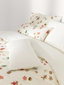 Designový povlak na přikrývku z bavlněného perkálu od Kery Till Cookies