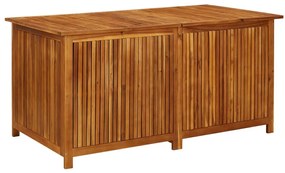 Zahradní úložný box 150 x 80 x 75 cm masivní akáciové dřevo,  316501