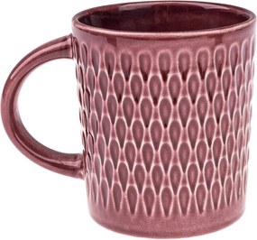 Růžový keramický hrnek 420 ml Scales – Dakls