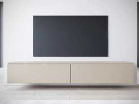TV stolek Dlone 180, Barva: kašmírová béžová, Osvětlení: bez osvětlení