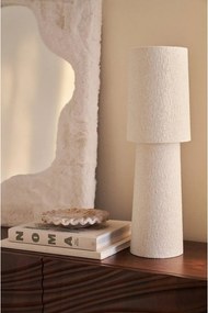 Bílá stolní lampa z materiálu bouclé (výška 58 cm) Philo – Ellos Home