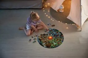Hape Puzzle - Doba kamenná / 100 dílků / od 4 let