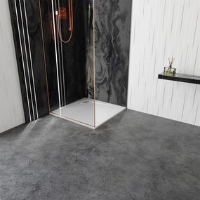 Vayer Boomerang čtvercová sprchová vanička, litý mramor Rozměr vaničky: 100x100cm