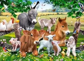 Castorland 111138 Na farmě / 100 dílků / od 6 let