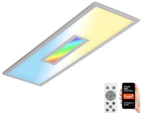 Brilo Brilo-LED RGB Stmívatelný přisazený panel CENTRO LED/28W/230V Wi-Fi Tuya + DO BL1894