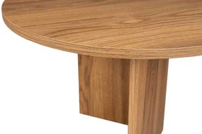 Designový konferenční stolek Quinlan 120 cm hnědý