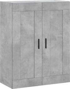 Skříň highboard betonově šedá 69,5x34x180 cm kompozitní dřevo 3199893
