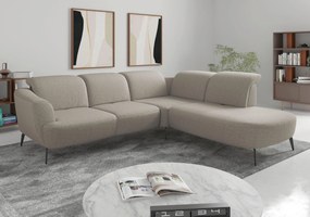 XXXLutz ROHOVÁ SEDAČKA, textil, šedohnědá Sit & More - Sedací soupravy - 000144018577