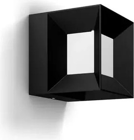 Philips 16480/30/P0 Parterre černá / Venkovní nástěnné LED svítidlo /