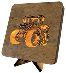 Li-Go "Traktor" lampa 19x19cm provedení povrchu: dub světlý