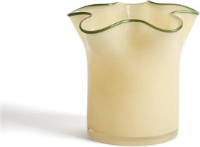 Žlutá skleněná váza (výška 19,5 cm) Endasi – Kave Home