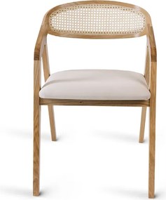 Murdia Jídelní židle FRAME CANE buk přírodní