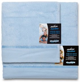 SVITAP sleep well Ručník Star 450 g/m2  Ručník Star 50x100 cm světle modrá