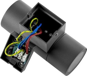 IMPR 731233 Deko-Light venkovní nástěnné přisazené svítidlo Achernar Up and Down, 2x max. 35 W GU10, tmavěšedá - DEKOLIGHT