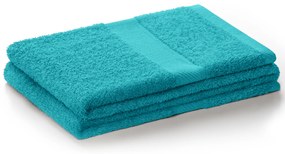 Bavlněný ručník DecoKing Bira tyrkysový