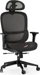 SENSE7 Neyo černá / Kancelářské ergonomické křeslo / nosnost 140 kg