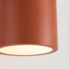 Sollux Lighting Nástěnné svítidlo ORBIS 1 okrově červené