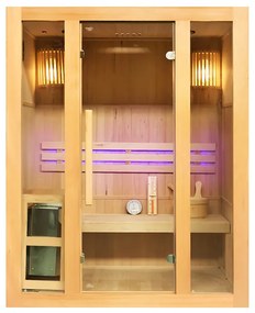 BPS-koupelny Finská sauna Relax  150x110, 3-4 osob