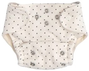 Mamatti Látková plenka EKO sada - kalhotky + 2 x plenka, vel. 5 - 14 kg, Dots Velikost: 5 - 14 kg
