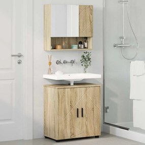 Sada koupelnového nábytku 2 ks Sonoma dub 61 x 35 x 64 cm 3392935