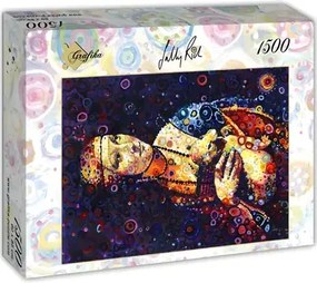 GRAFIKA Puzzle Dáma s hranostajem / Motiv Leonardo da Vinci, ztvárnění