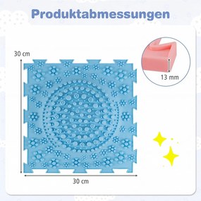 Costway Senzorická podložka pro nalepení ortopedické hrací podložky