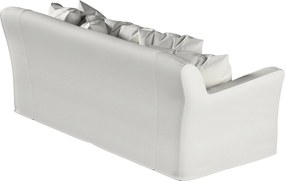 Potah na pohovku IKEA  Tomelilla rozkládací barva šedá látka lesklé, pletený vzor, sametová