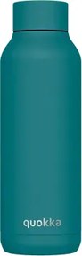 Quokka Solid tyrkysová / Nerezová termoláhev / 510 ml / dvouplášťová