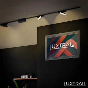 Lištové LED svítidlo BRILONER Luxtrail 48V Tracklight 5,5W nastavitelné černá 8030015