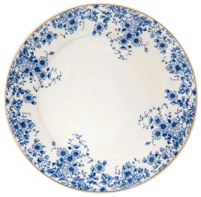Clayre & Eef - porcelánový jídelní talíř BLUE FLOWERS BFLFP