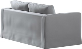 Potah na pohovku IKEA  Karlstad 2-místná , nerozkládací, dlouhý barva šedá látka sametová